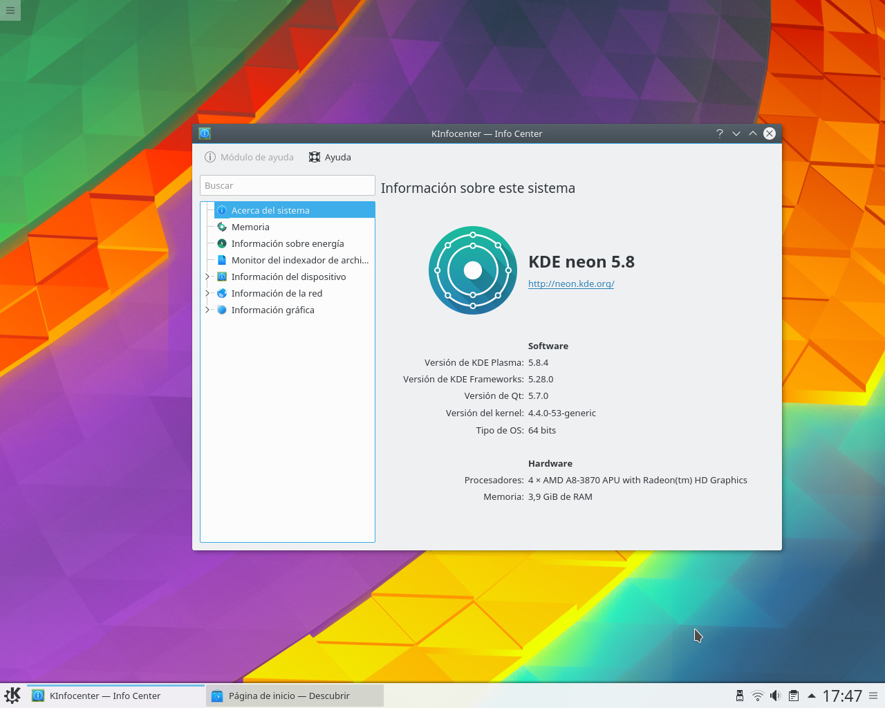 Análisis a fondo de KDE neon: algo más que un plasma liviano